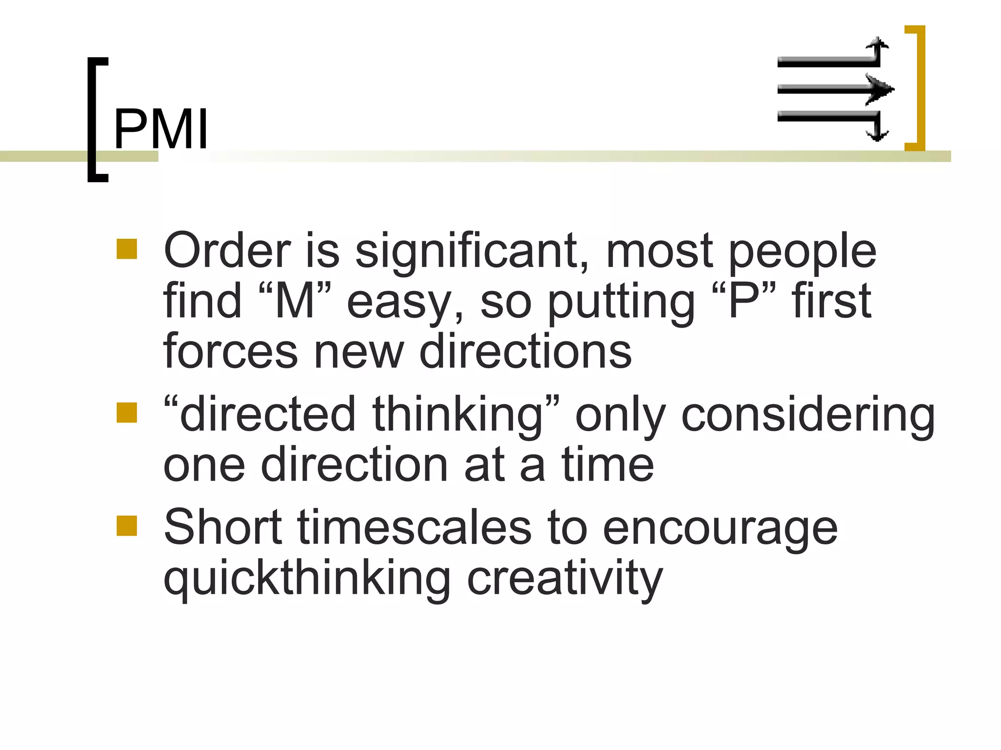 The CoRT thinking programme | PPT
