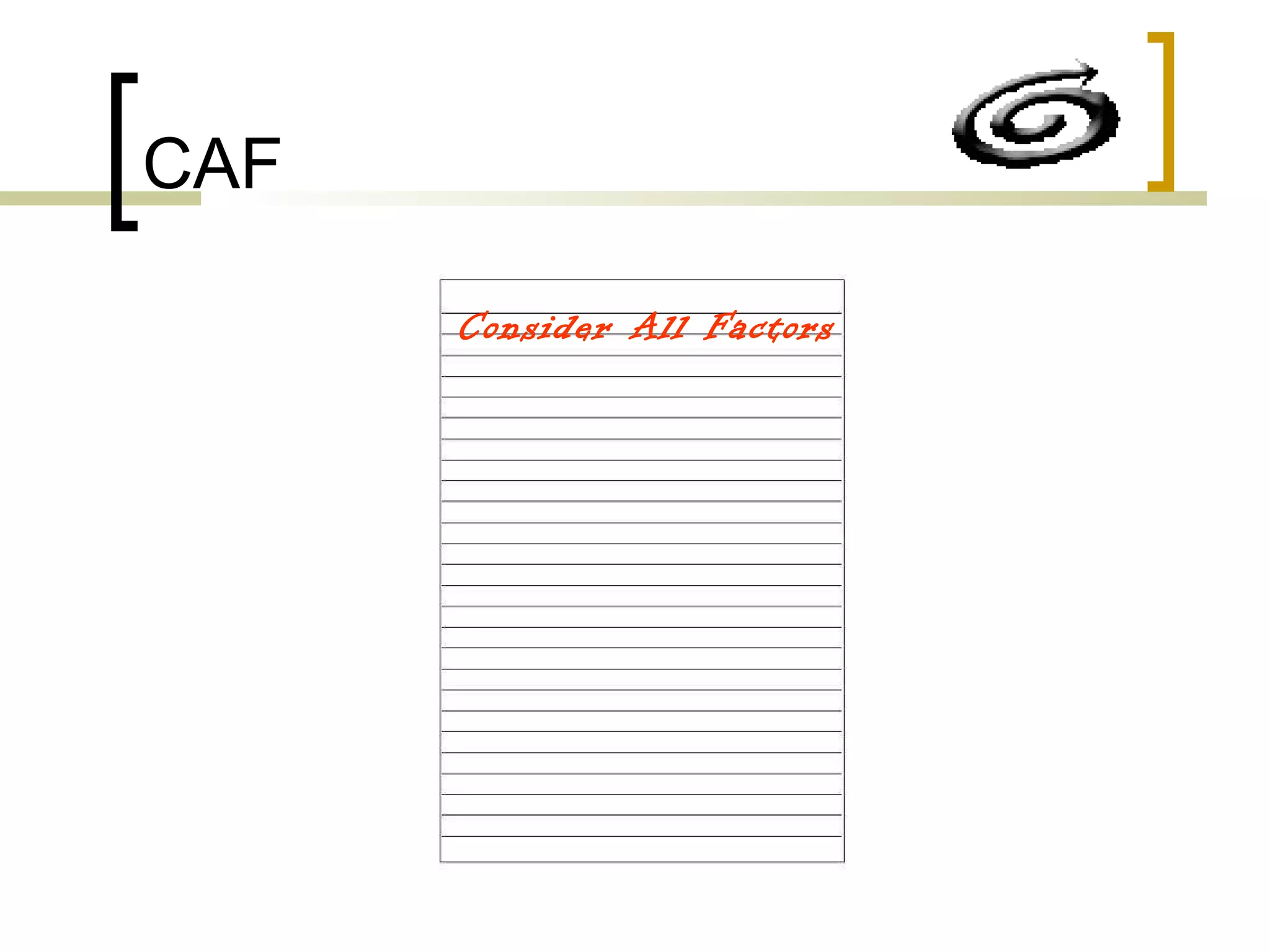 The CoRT thinking programme | PPT