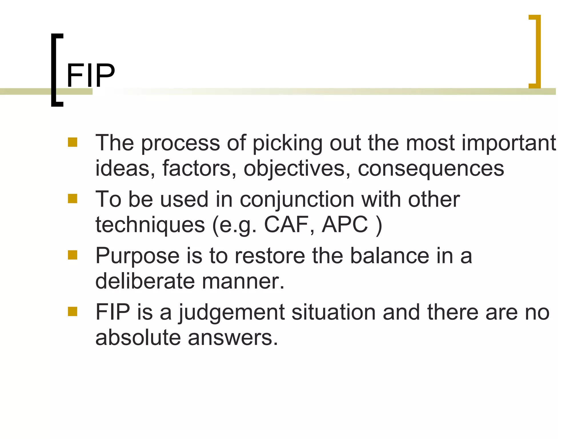 The CoRT thinking programme | PPT