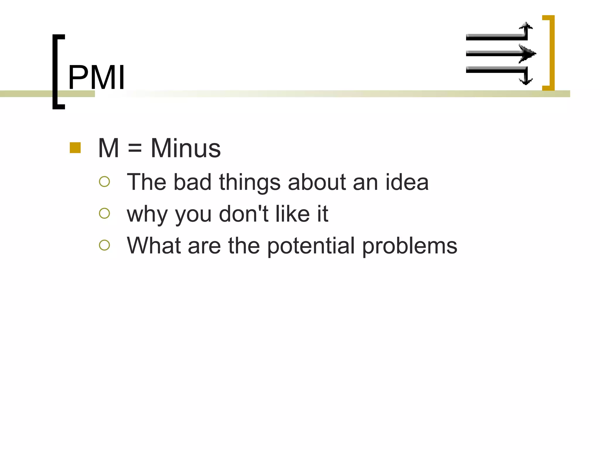 The CoRT thinking programme | PPT