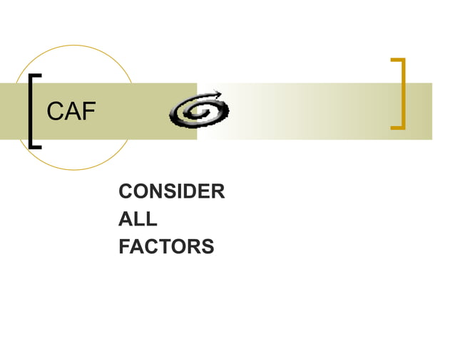 The CoRT thinking programme | PPT