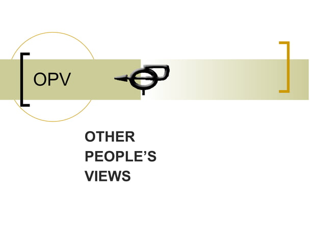 The CoRT thinking programme | PPT