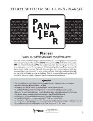 CoRT 1 Herramientas para ampliar el proceso de pensar | PDF