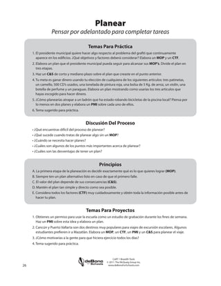 CoRT 1 Herramientas para ampliar el proceso de pensar | PDF