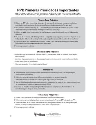 CoRT 1 Herramientas para ampliar el proceso de pensar | PDF
