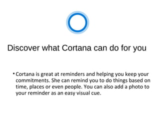Cortana | PPT