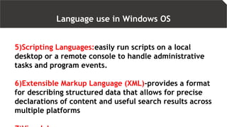 Windows Operating system | PPTX
