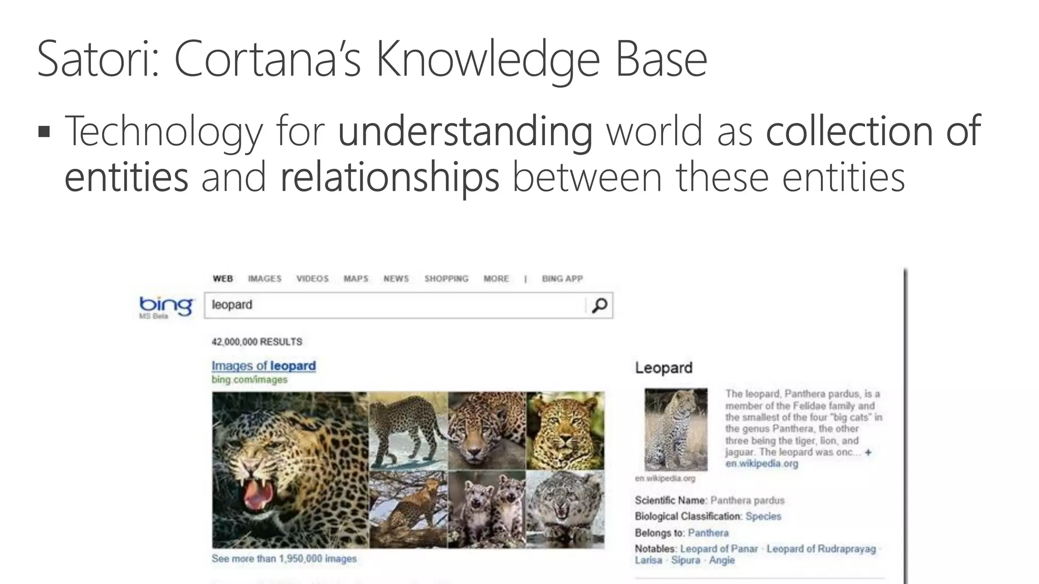 Cortana - The Internals | PPT