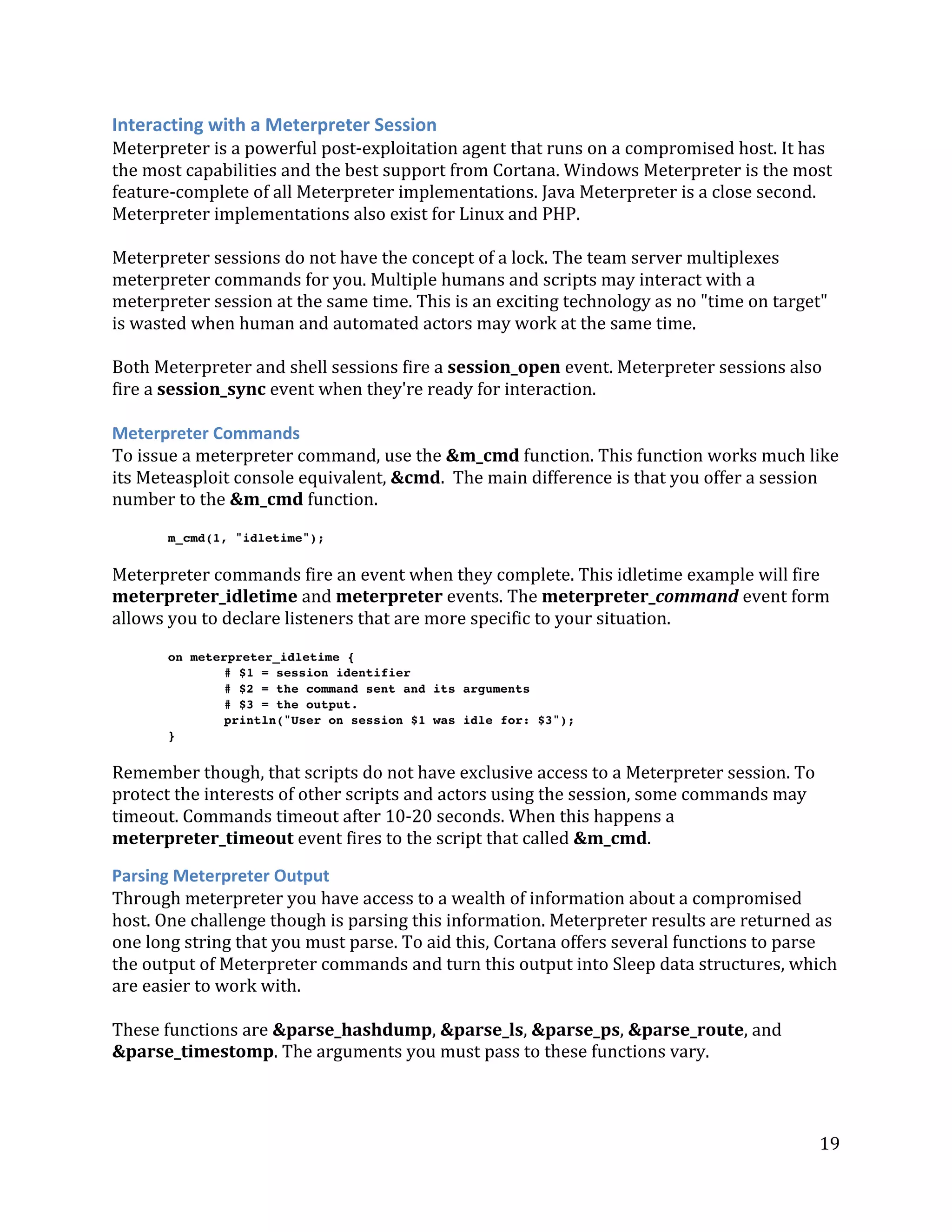 Cortana tutorial | PDF