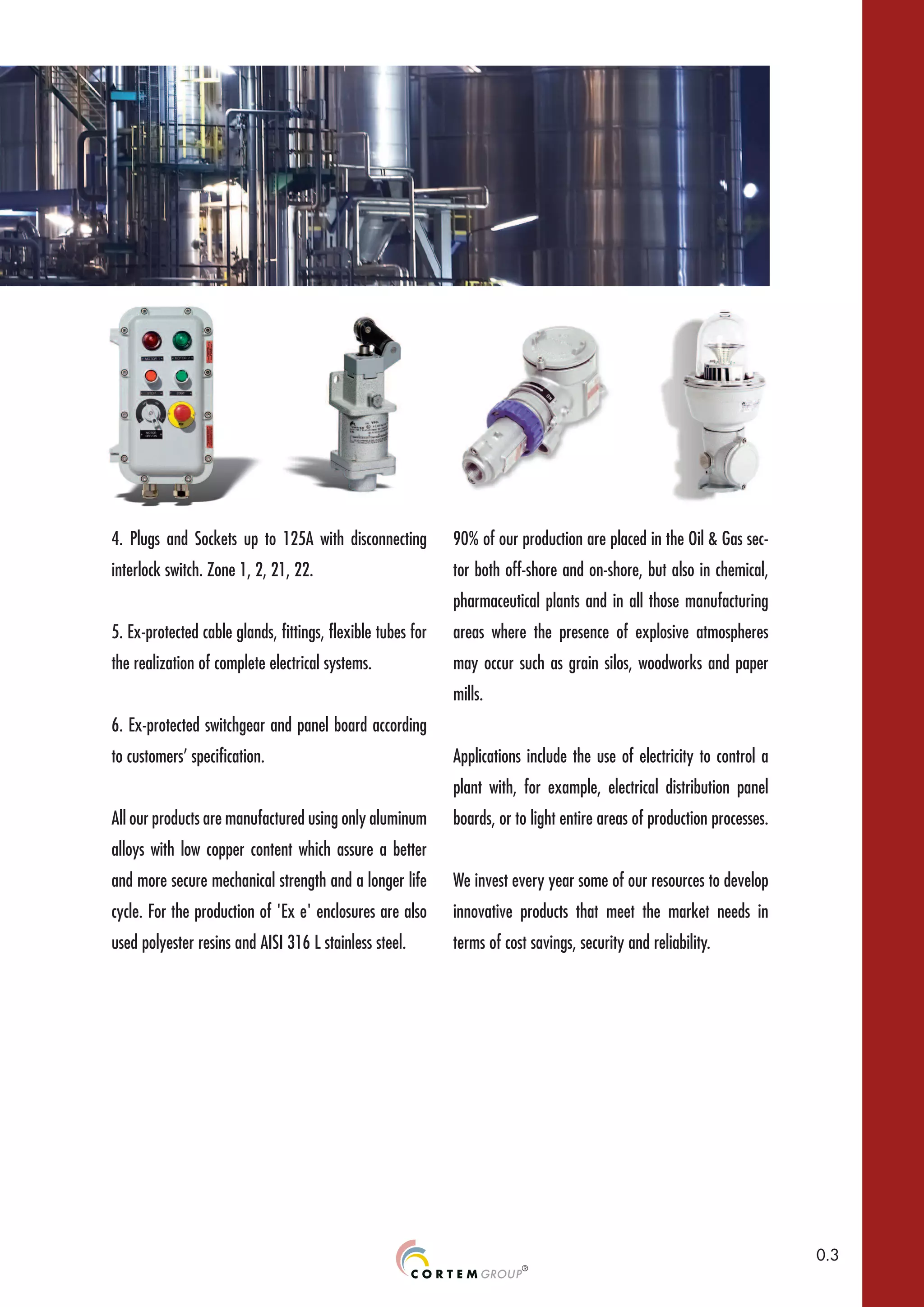 Cortem Group Lighting and Signalling Catalogue - Hazardous Area ...