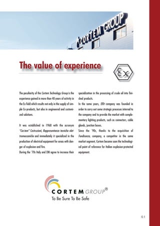 Cortem Group Lighting and Signalling Catalogue - Hazardous Area ...