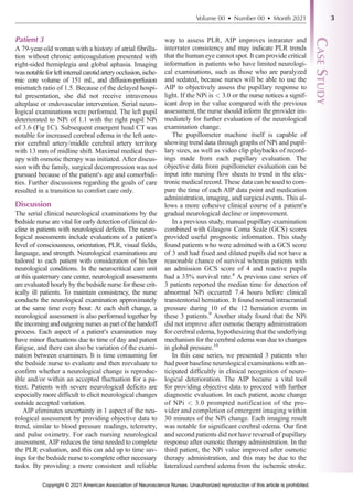 Neurological Pupil Index as an Indicator of Irreversible Cerebral Edema ...