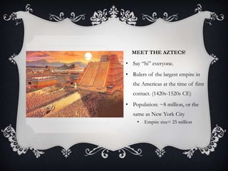 Cortes and moctezuma | PPTX