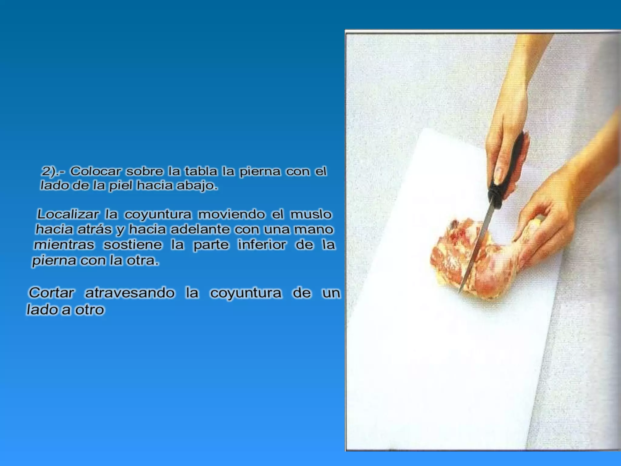 Cortes de aves, res, ternera, cordero y cerdo | PPT