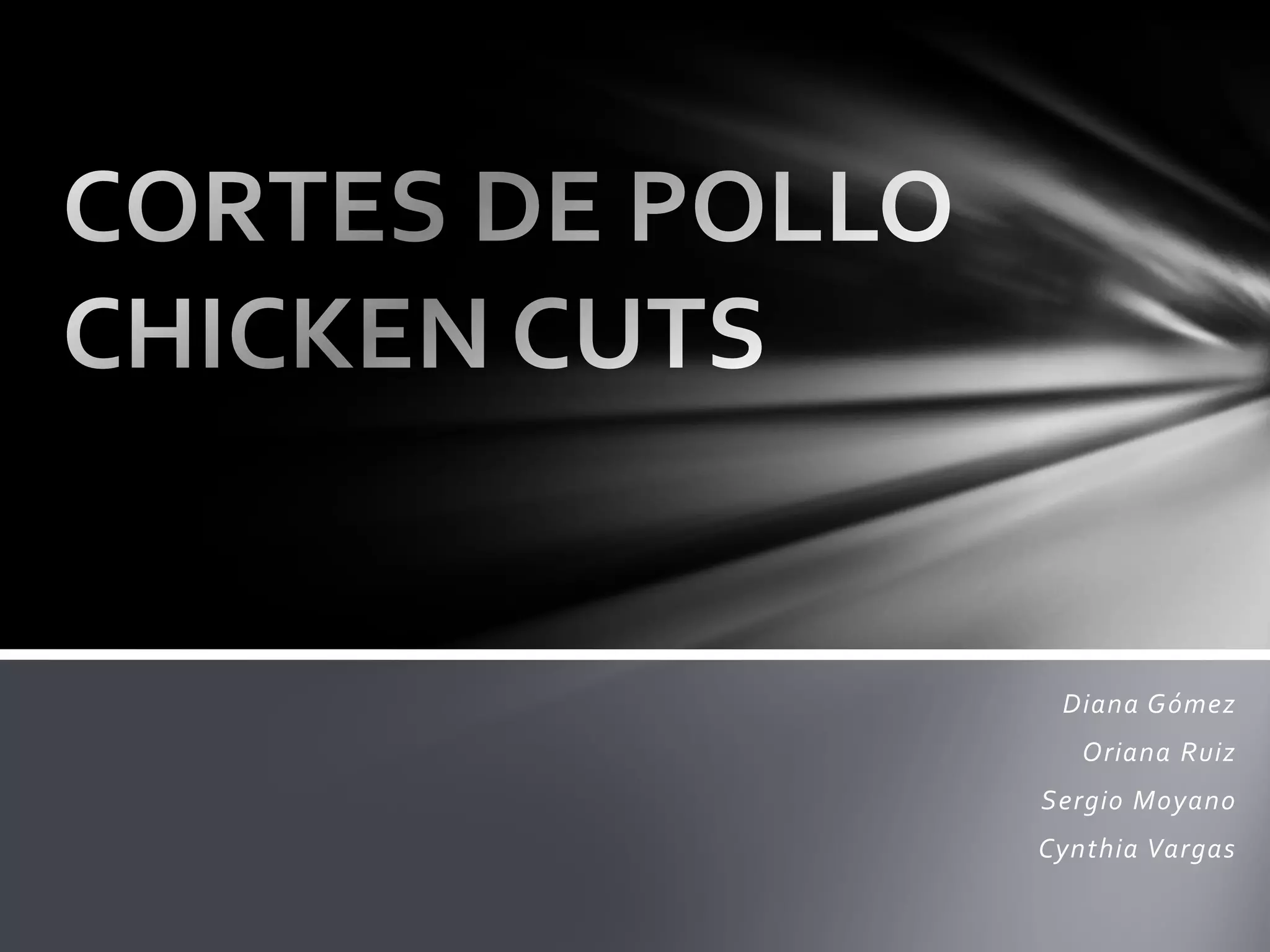 Cortes de pollo | PDF