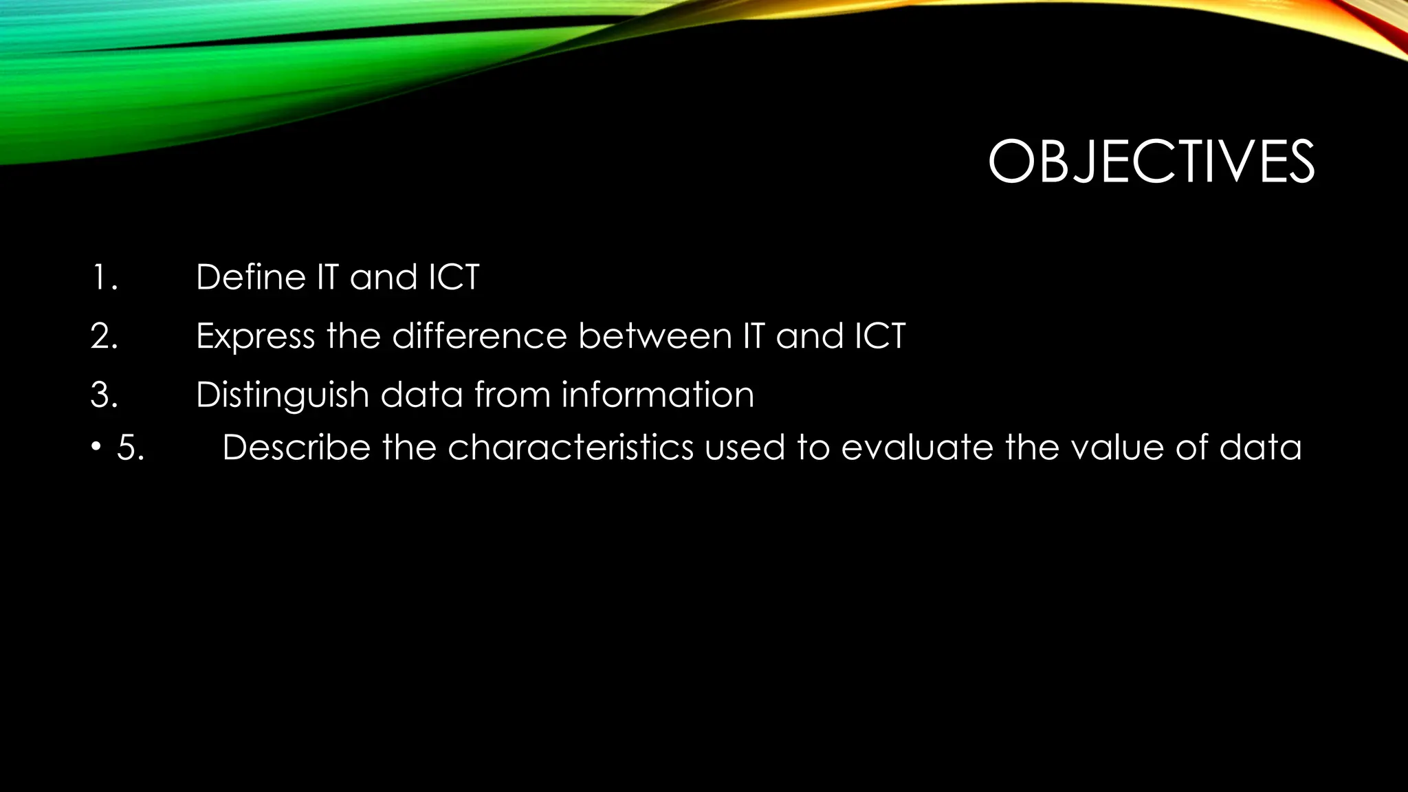 IT AND ICT PRESENTATION IT ERA SUBJECT LESSON 1 | PPTX | Internet | Computing