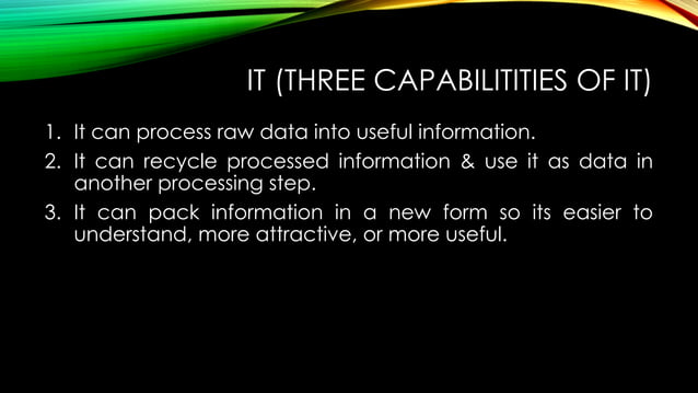 IT AND ICT PRESENTATION IT ERA SUBJECT LESSON 1 | PPTX | Internet ...
