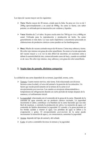 Vacuno Cuarto trasero | PDF