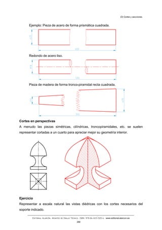 Cortes y secciones | PDF