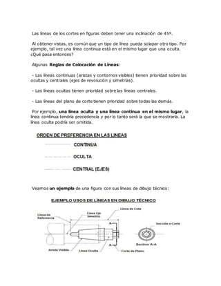 Cortes y secciones | DOCX