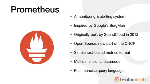 Cortex Horizontally Scalable Highly Available Prometheus Ppt