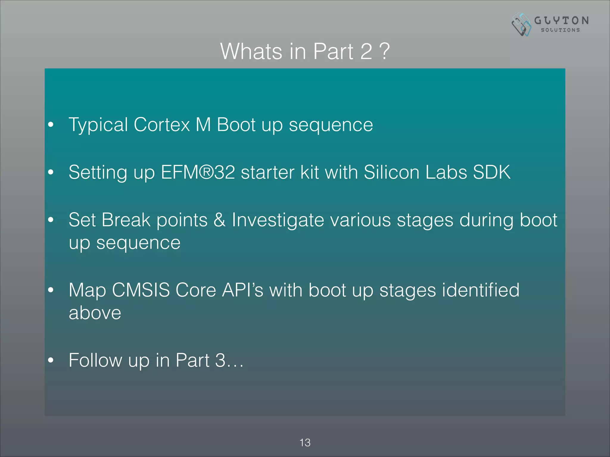 ARM® Cortex M Boot & CMSIS Part 1-3 | PDF