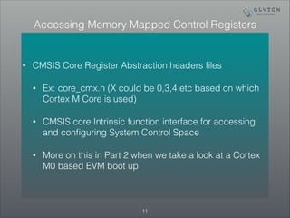 ARM® Cortex M Boot & CMSIS Part 1-3 | PDF