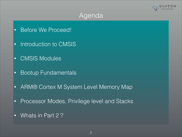 ARM® Cortex M Boot & CMSIS Part 1-3 | PDF