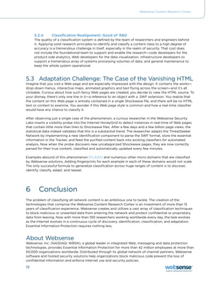 Websense Cortex Whitepaper | PDF | Web Design and HTML | Internet