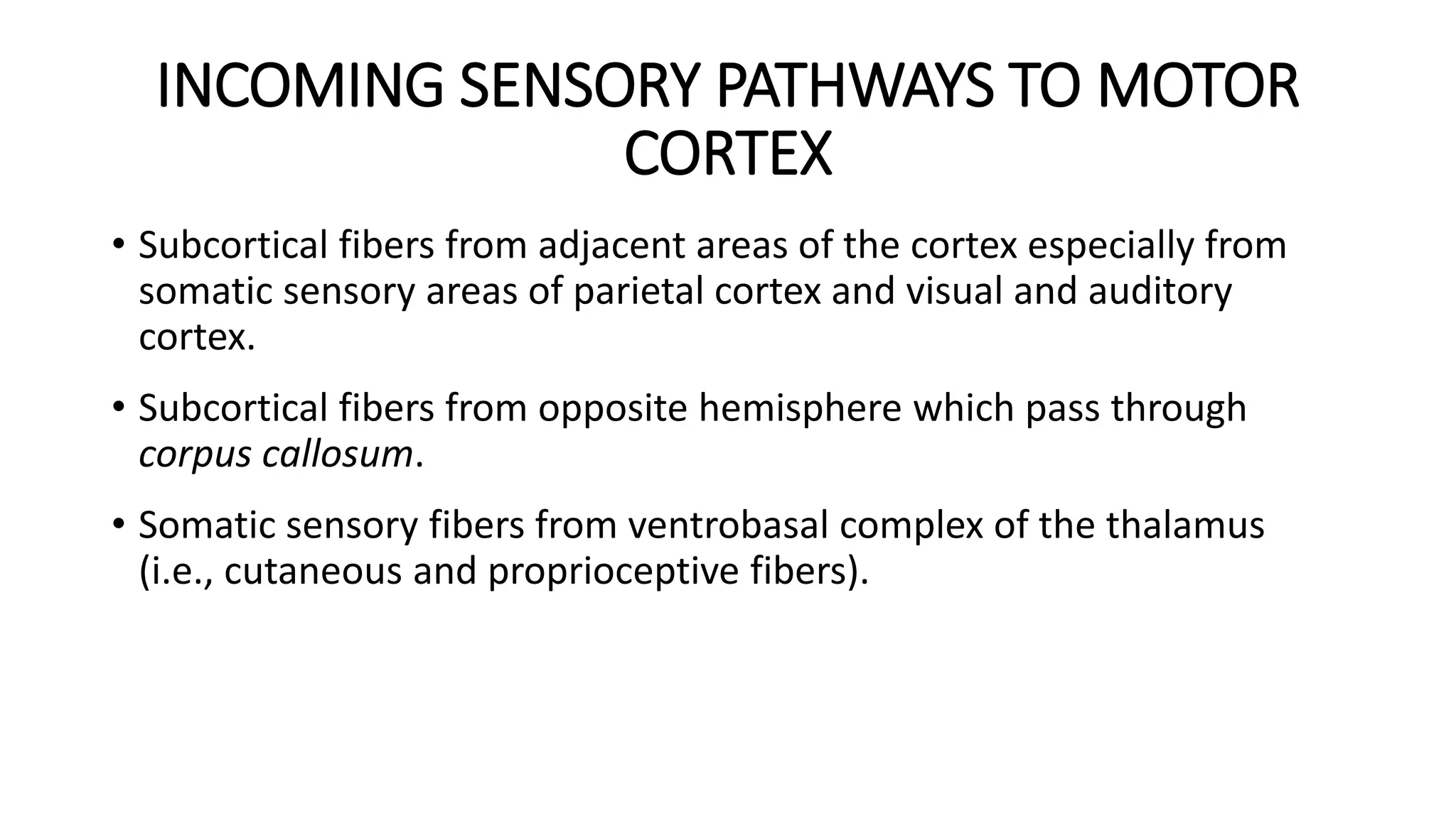 CORTICAL AND BRAINSTEM CONTROL OF MOTOR FUNCTION by prof charles.pptx