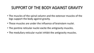 CORTICAL AND BRAINSTEM CONTROL OF MOTOR FUNCTION by prof charles.pptx