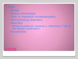 Cortical blindness in preeclemptic patients | PPTX