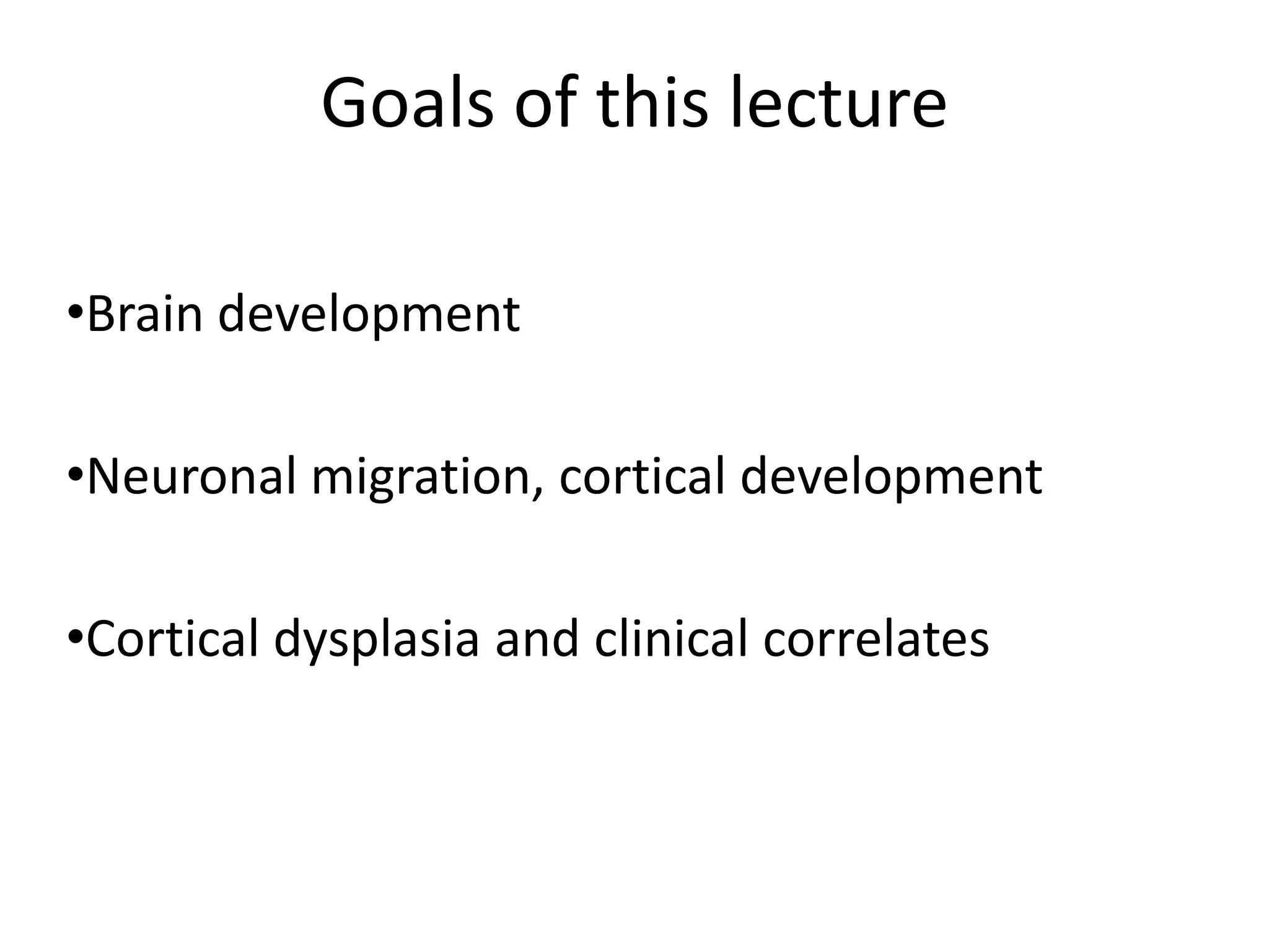 Cortical dysplasia | PPTX