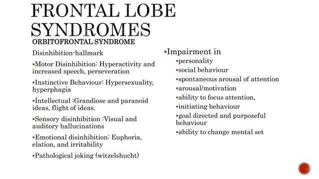 Cortical lobar functions and its implications in psychiatry.pptx ...