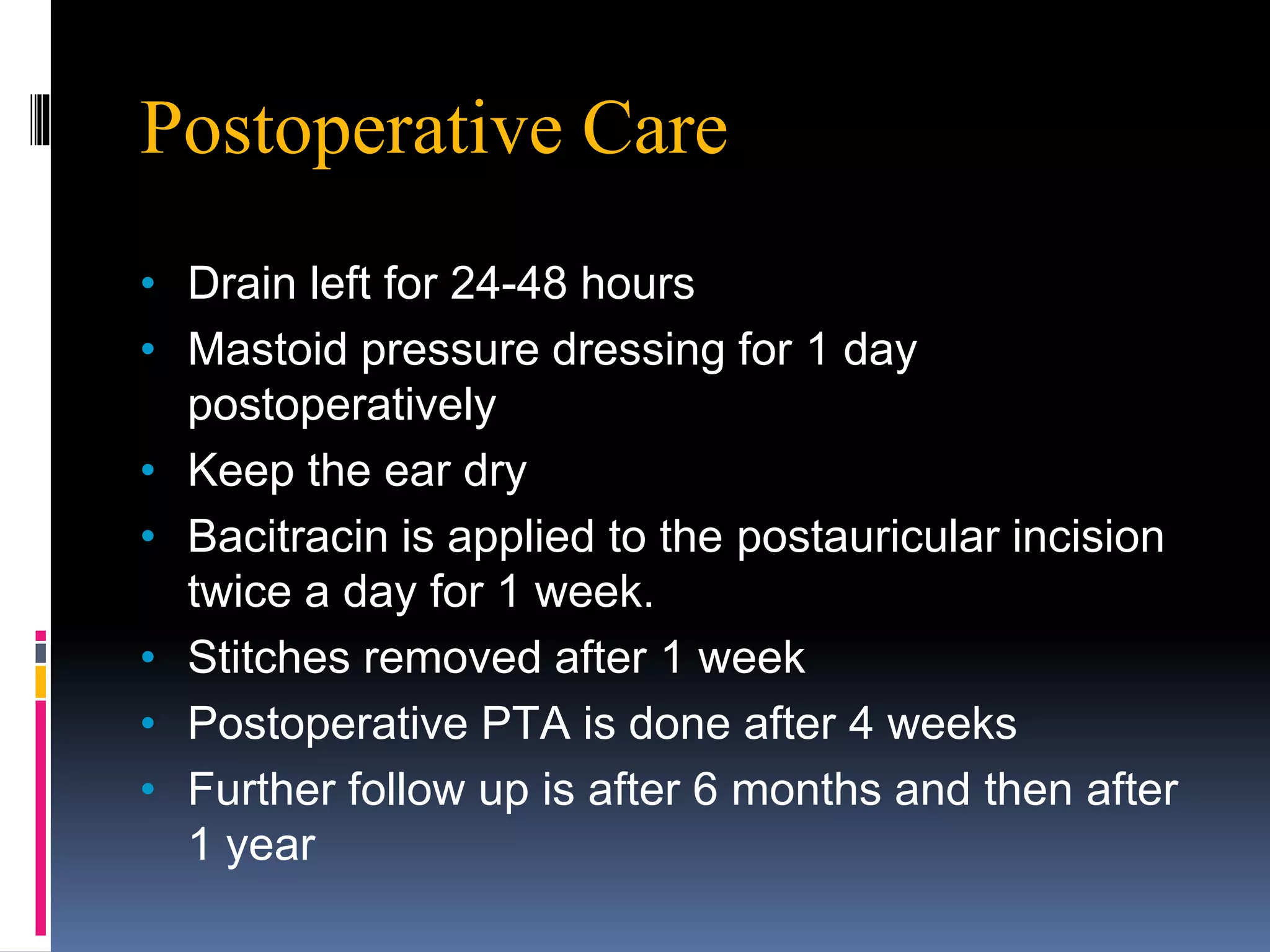 Cortical mastoidectomy | PPTX