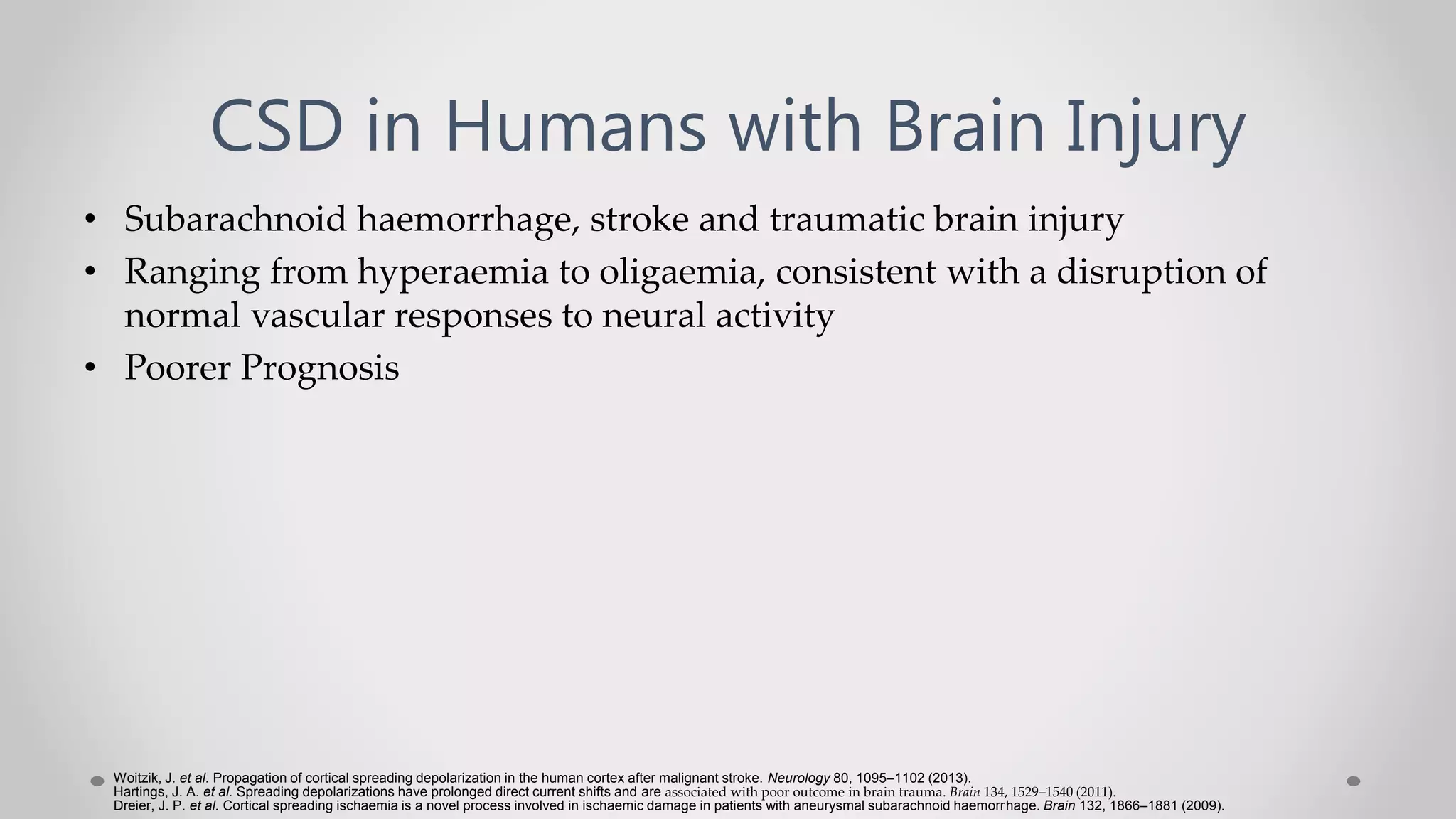 Cortical Spreading Depression and Migraine | PPTX