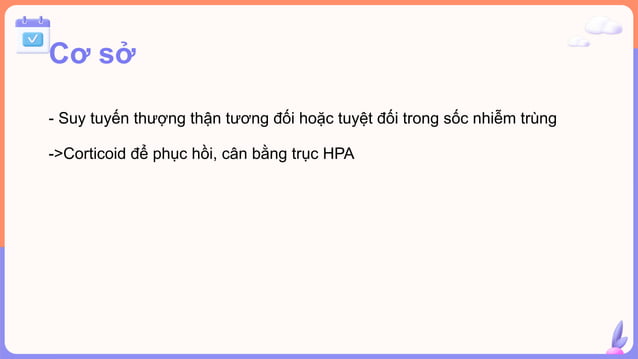 CORTICOID IN SEPTIC SHOCK 2024 okokokpptx | PPT