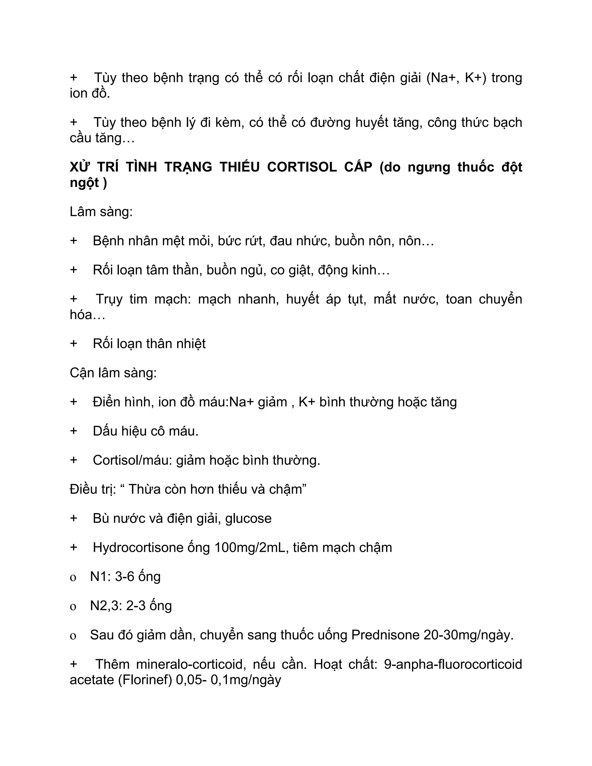 Corticoid thần dược hay ác quỷ | PDF