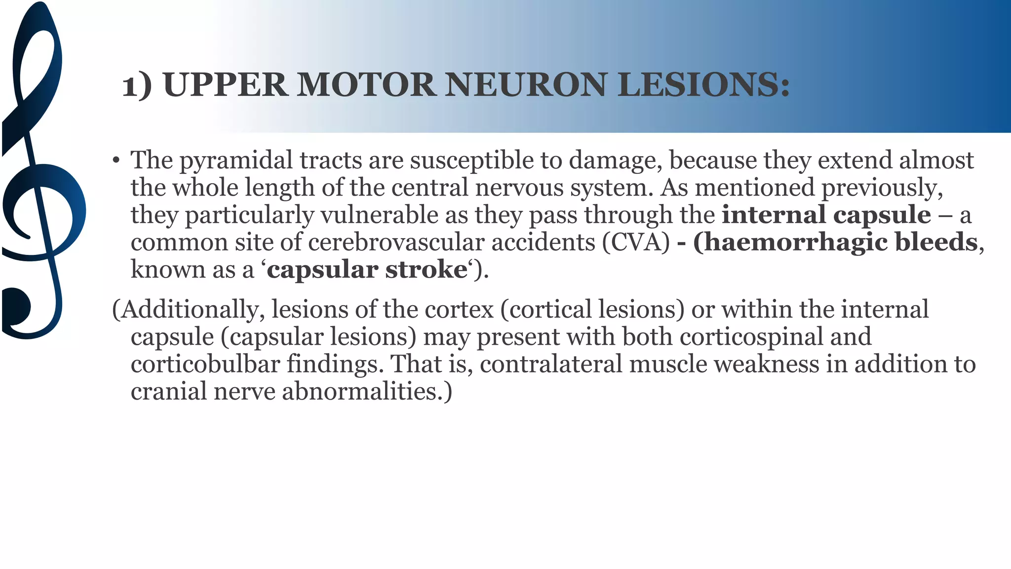 Corticospinal tract (Pyramidal tract) | PPTX