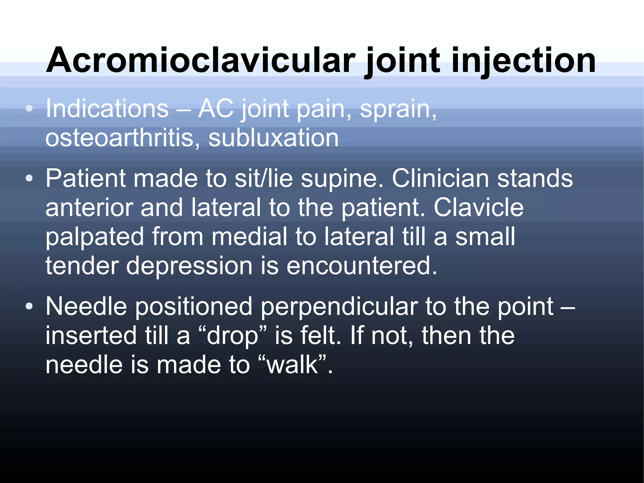 Corticosteroid injections in Orthopaedics | ODP