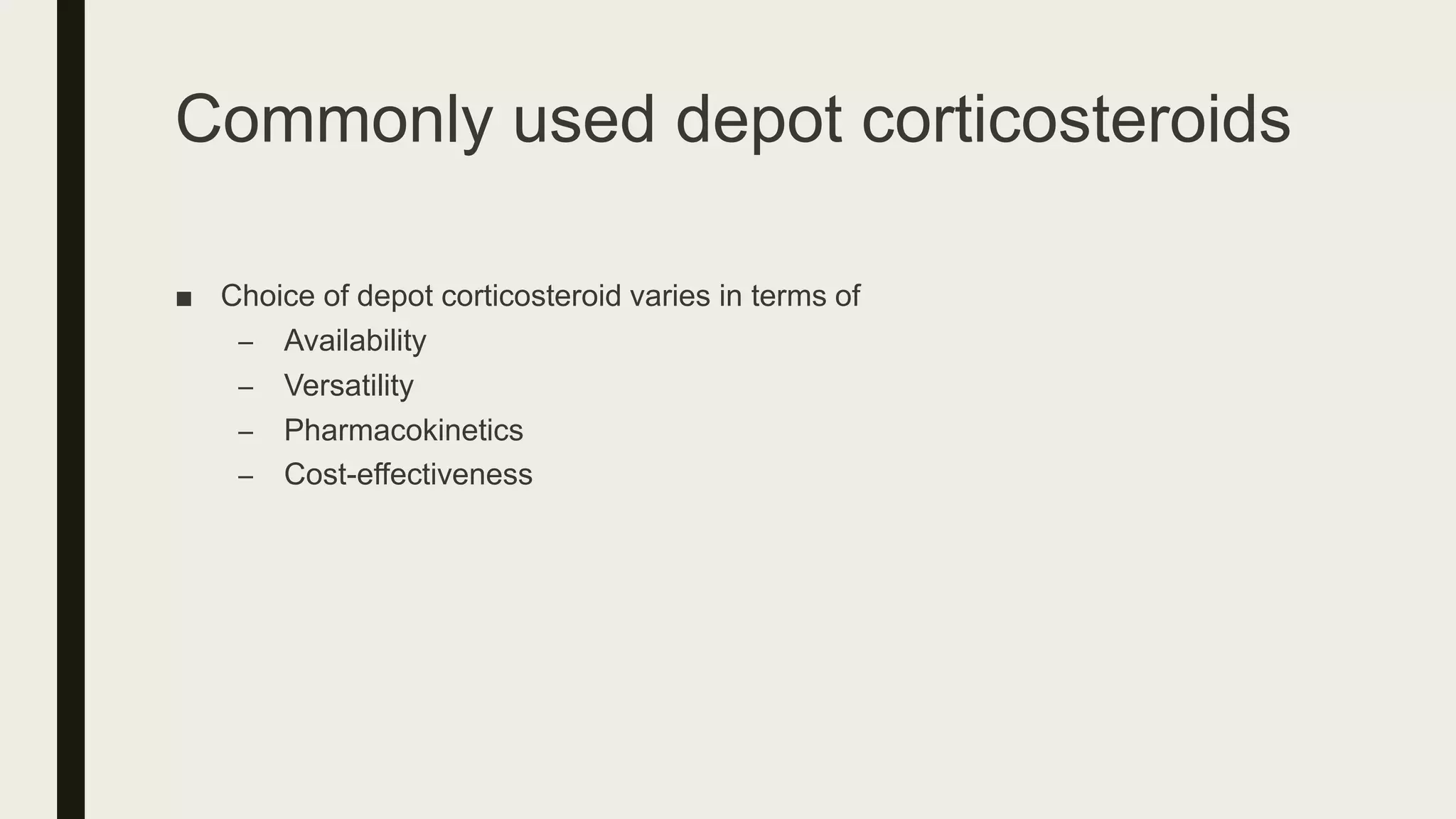 Corticosteroid injection techniques in orthopaedics | PPTX