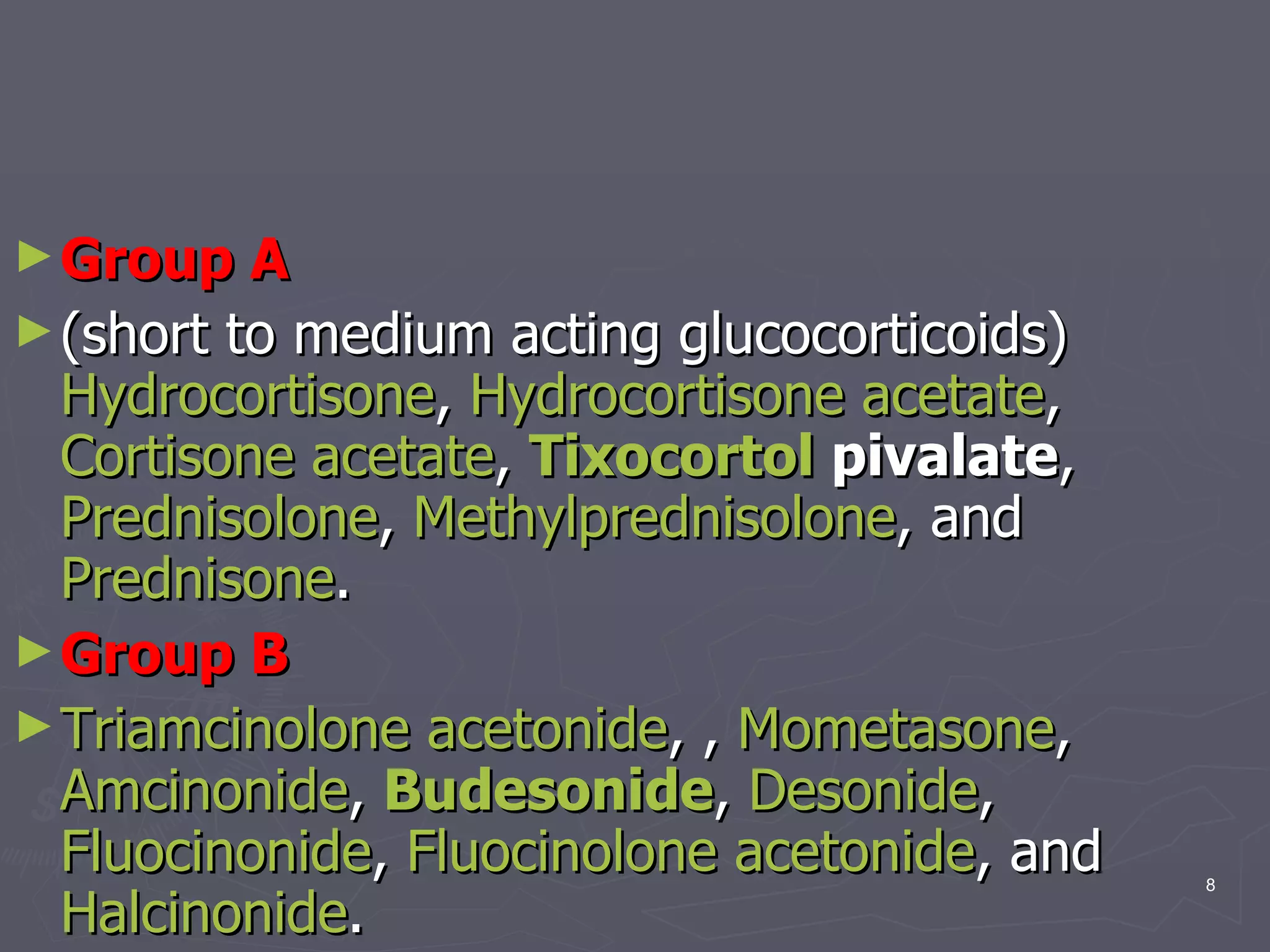 Corticosteroids | PPT