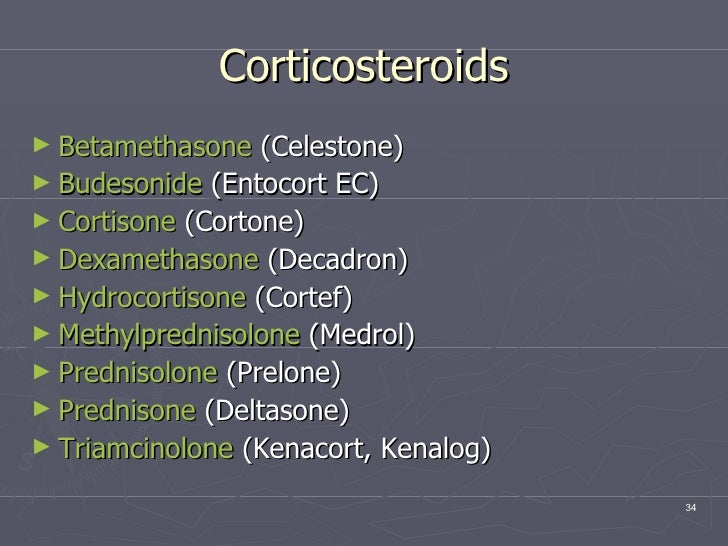 Corticosteroids