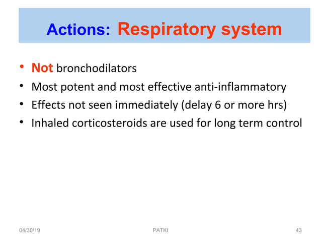 Corticosteroids | PPT