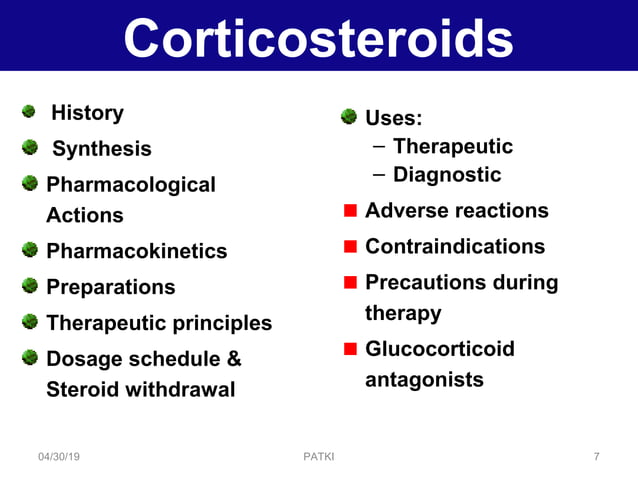 Corticosteroids | PPT