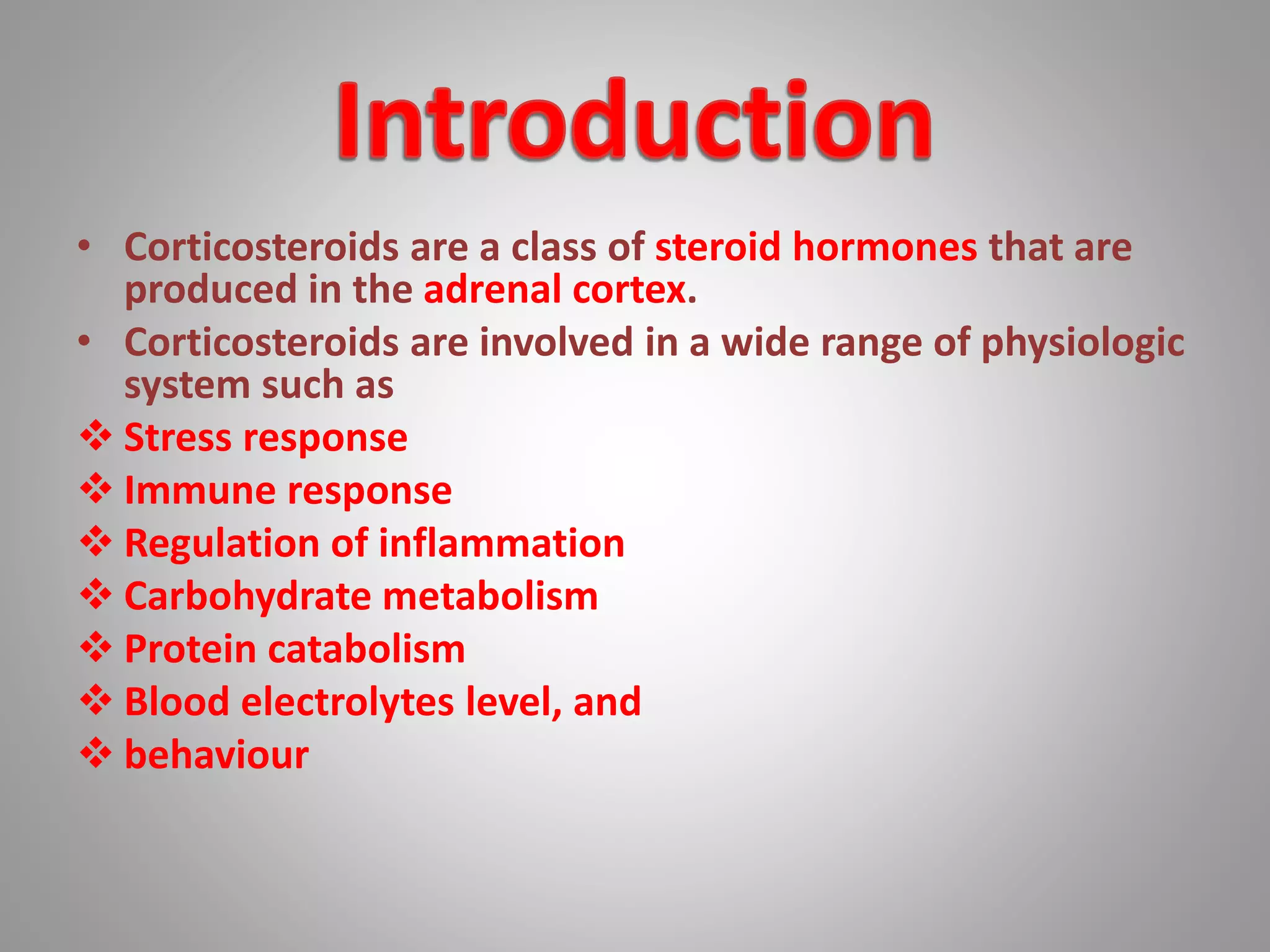 Corticosteroids | PPTX