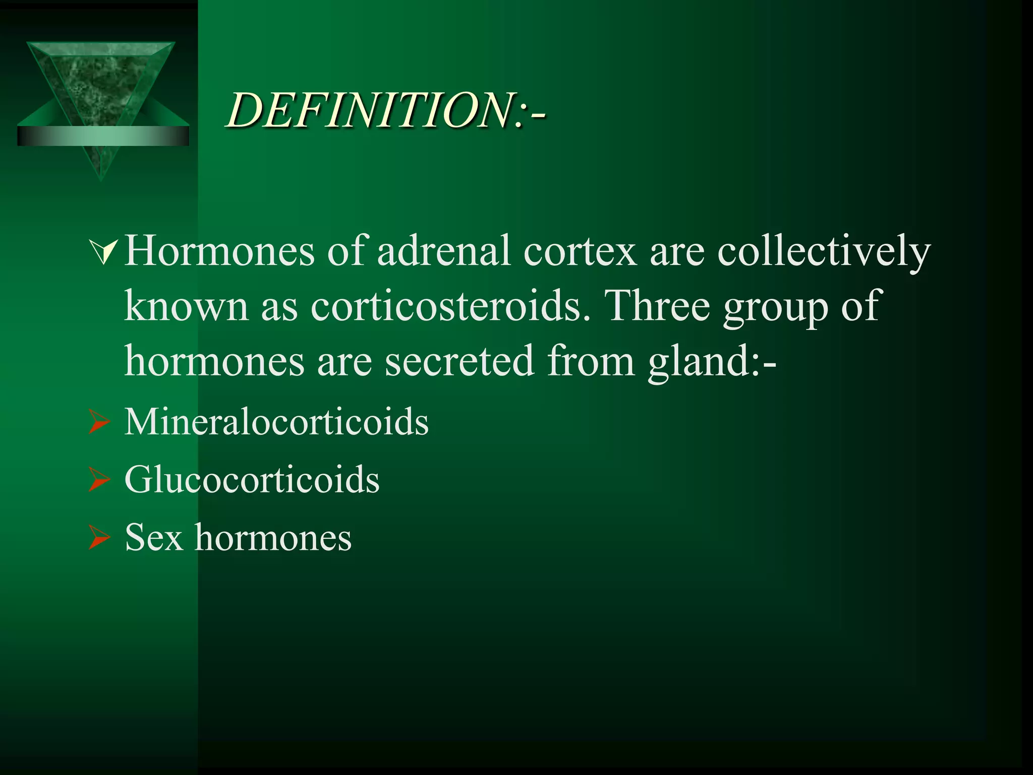 Corticosteroids | PPT | Endocrine and Metabolic Diseases | Diseases and ...