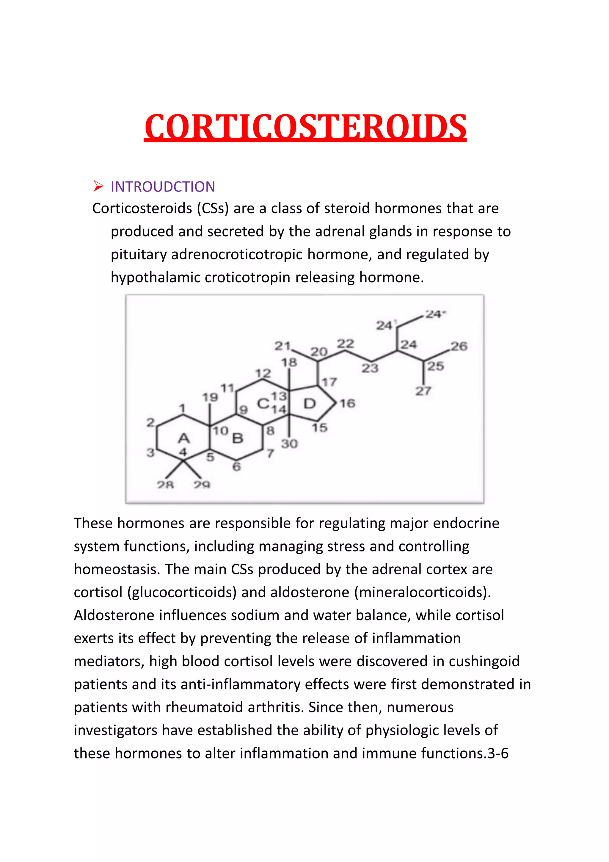 CORTICOSTEROIDS | PPT