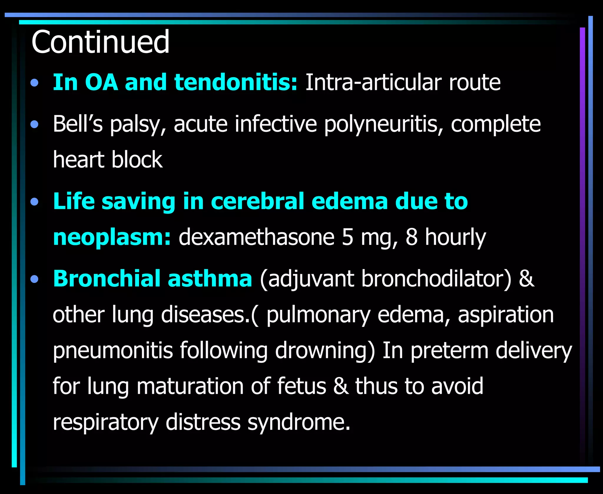 Corticosteroids(2&3) | PPT