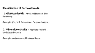 Corticosteroids and drugs affecting on calcium regulation.pptx